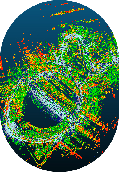 HD map application in autonomous driving